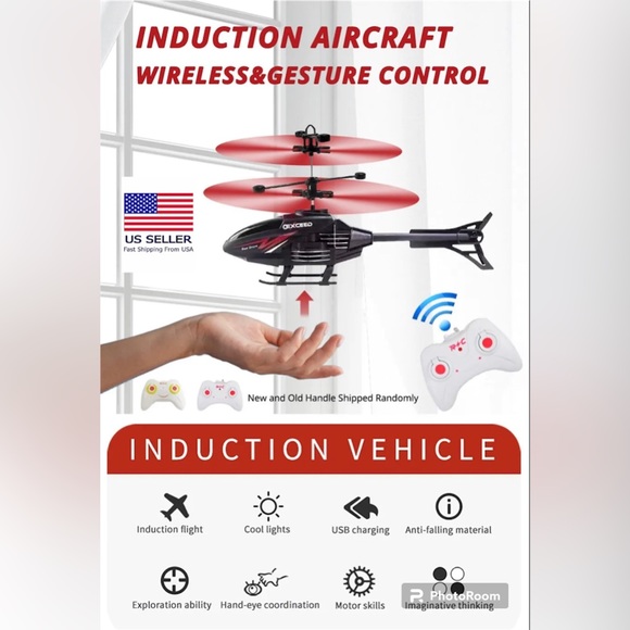 2 Channel Gesture Helicopter | Toys | New 2 Channel Gesture Control ...